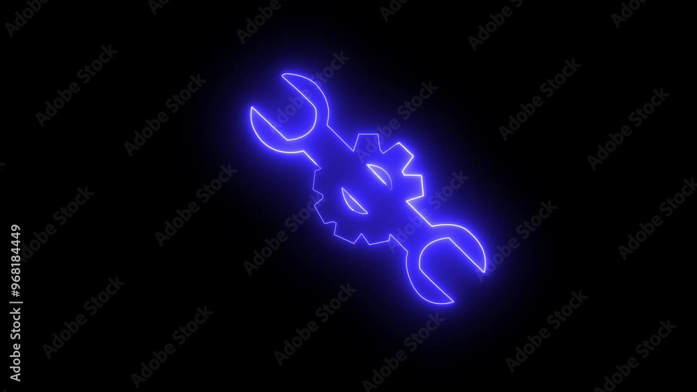 spinning gears icon animated with spinning gears icon animated ...