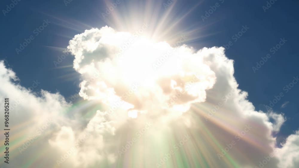 Stunning Visual of the Almighty Clouds and the Dramatic Ascension of ...