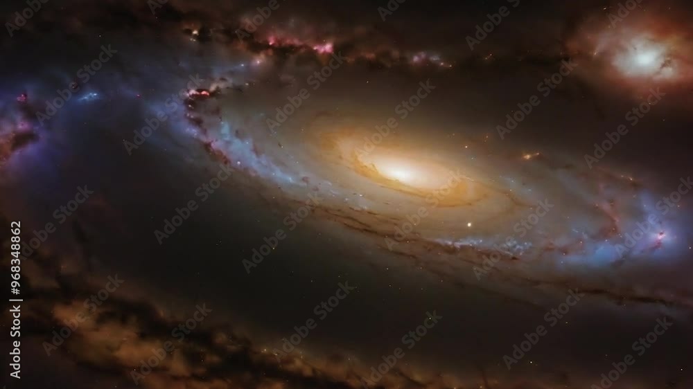 A mesmerizing journey through a parallel universe filled with planets ...