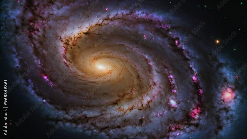 A mesmerizing journey through a parallel universe filled with planets ...