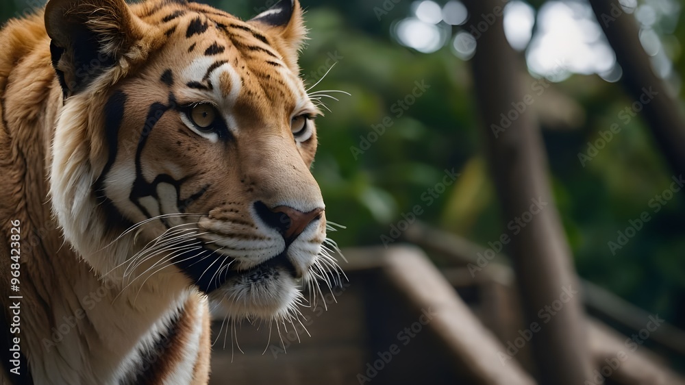 The majestic Royal Bengal Tiger, often referred to as the Indian Tiger ...