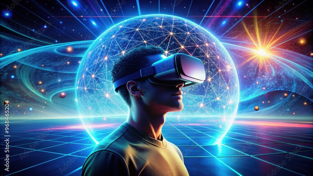 Metaverse concept with AR, VR, MR wallpaper , Metaverse, AR, VR, MR ...