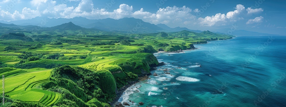 Yilan Coast Rice Paddies: A unique landscape of rice paddies meeting ...