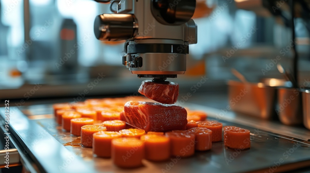 3D-printed food prepared by autonomous kitchen robots: Futuristic ...