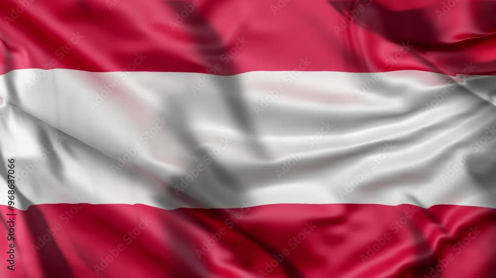 Austrian National Flag, Flag of Austria, Flag Animation, Beautiful ...