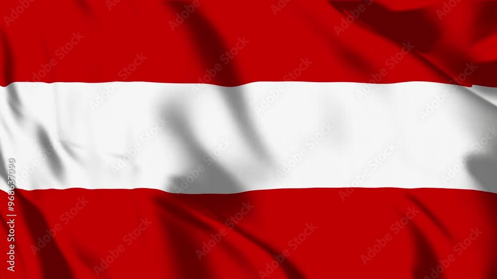 3D Flag Animation, Beautiful Austrian Flags, Realistic Austrian Flag ...
