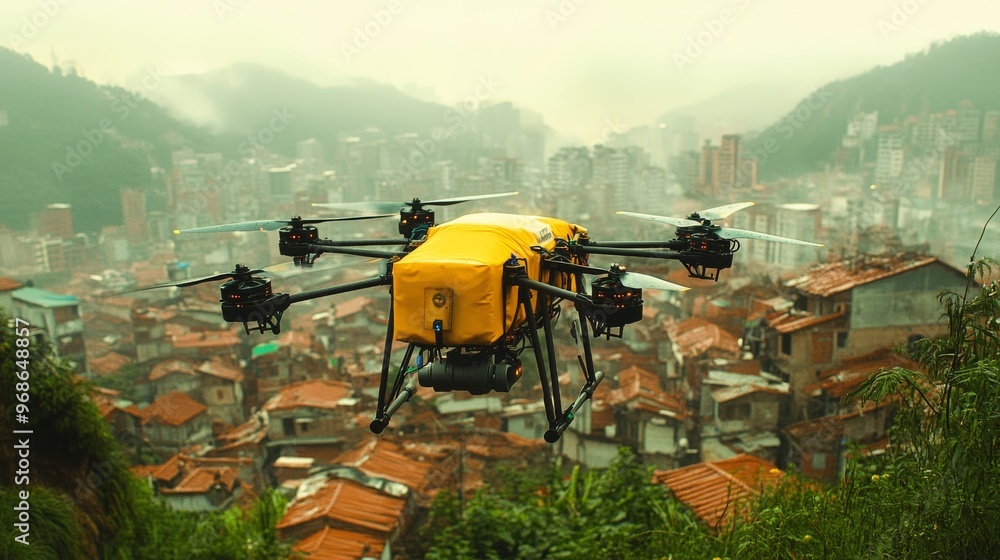 AI-managed emergency response drones in disaster situations: Drones ...