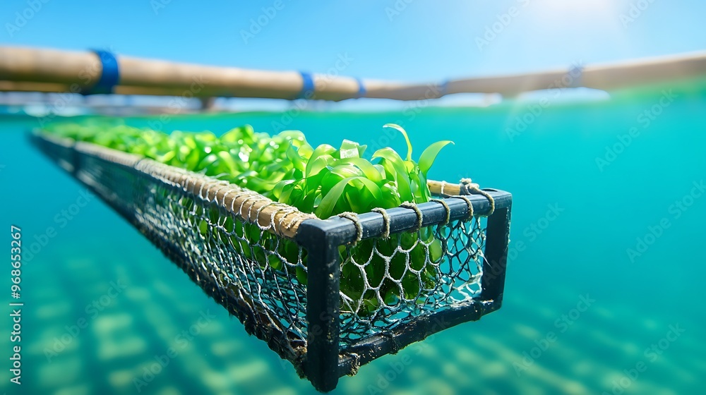 Seaweed farming operation specializing in sustainable coastal ...