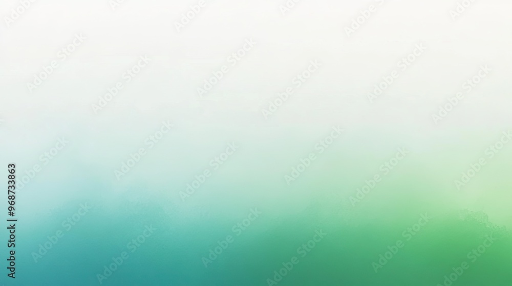 Soft gradient transitioning from light greens to soft blues creating a ...