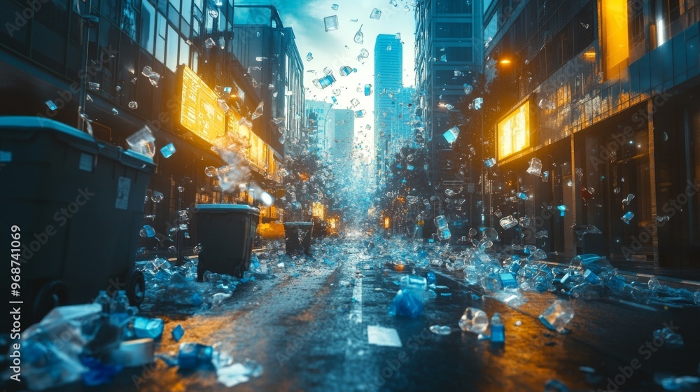 AI-controlled waste reduction systems in smart cities: Futuristic ...