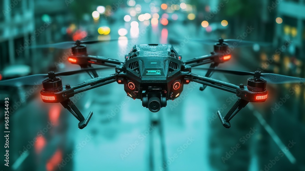 AI-driven autonomous security systems monitoring smart cities 24/7 ...