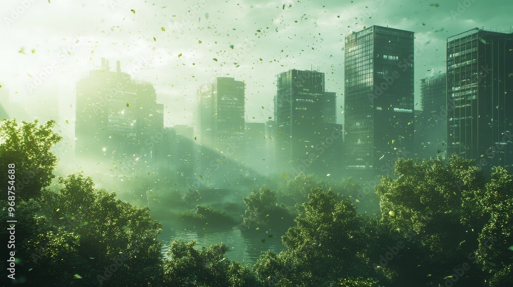 AI-powered environmental sensors monitoring pollution in real-time ...