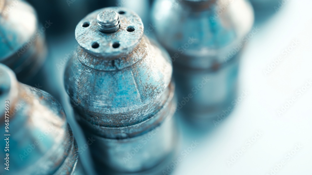 Flashbang Grenade Set, detailed depiction of military explosives ...