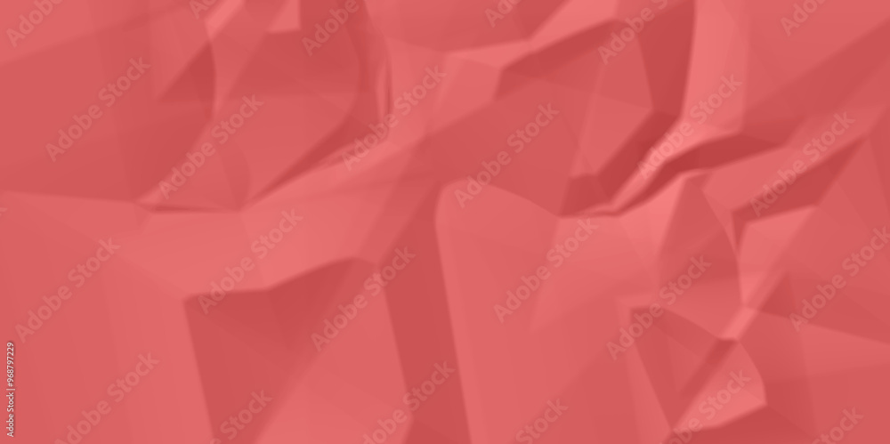 Abstract maroon crumpled paper texture background. white fabric crushed ...