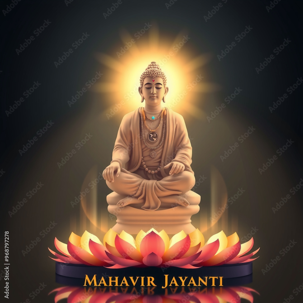 Mahavir Jayanti, celebrating the birth of Lord Mahavira, the 24th ...