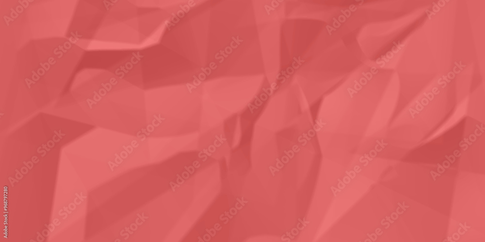 Abstract maroon crumpled paper texture background. white fabric crushed ...