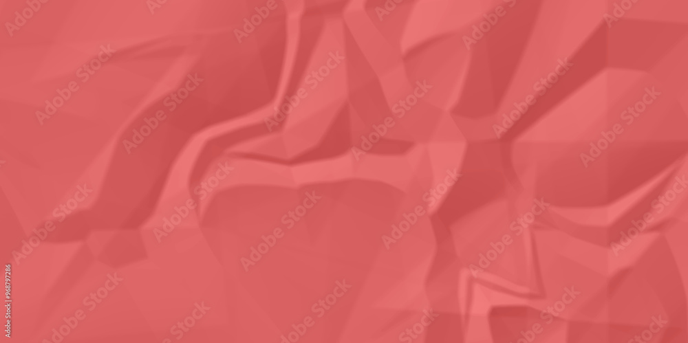 Abstract maroon crumpled paper texture background. white fabric crushed ...