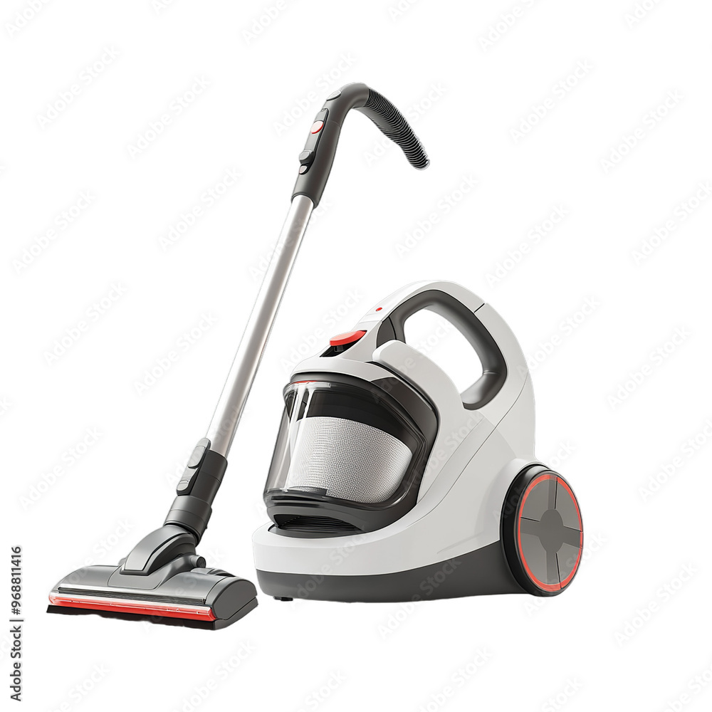 Vacuum Cleaner For cleaning floors and carpets. 3D Rendering Style ...