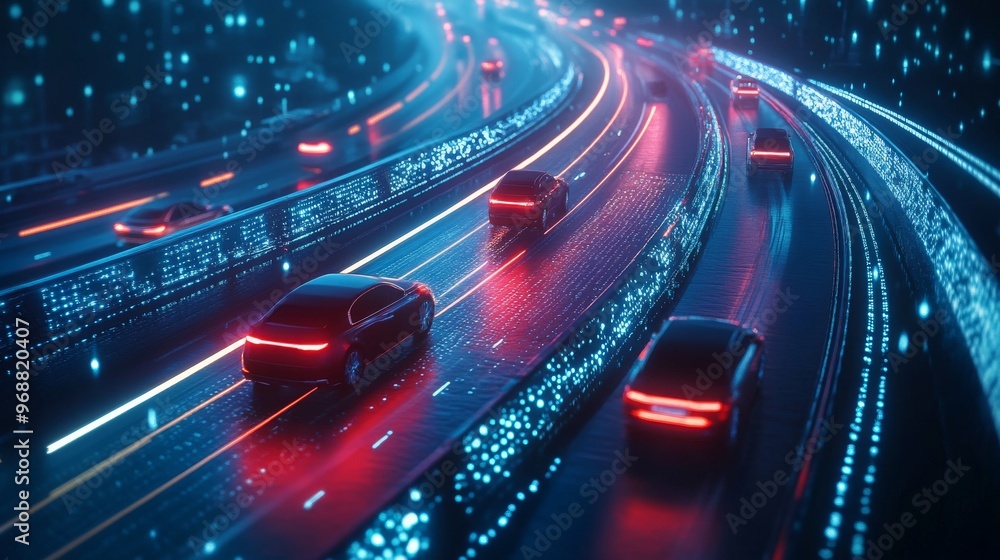 AI-driven smart roads with real-time traffic flow management ...