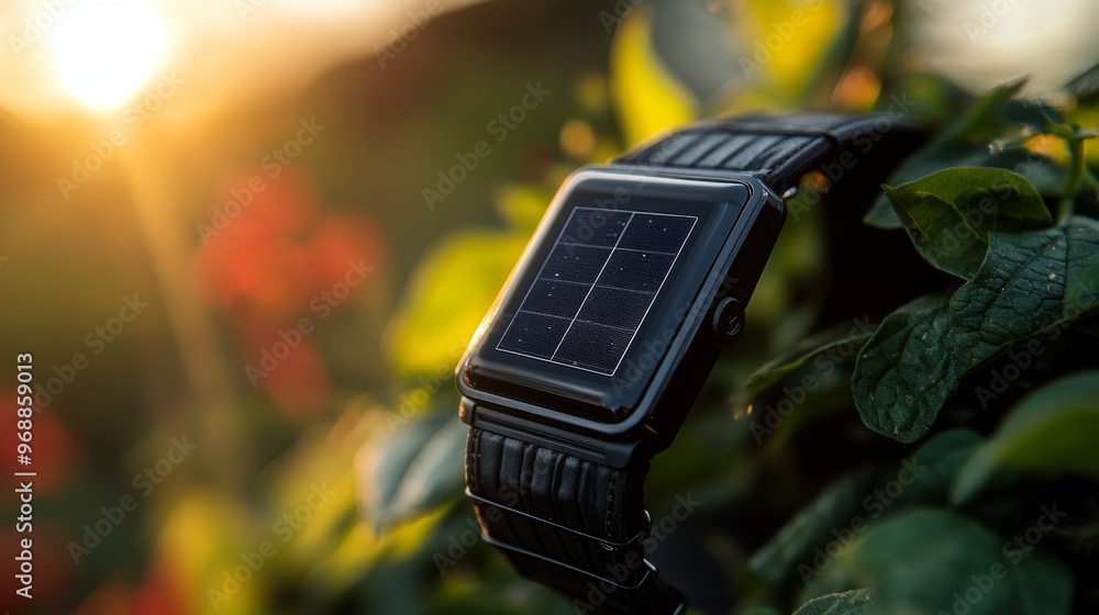 AI-powered solar-powered wearable devices charging in real-time ...