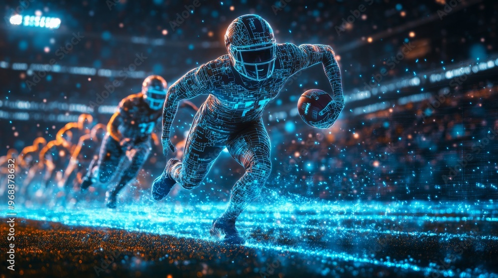 AI-enhanced holographic virtual sports competitions with real-time ...
