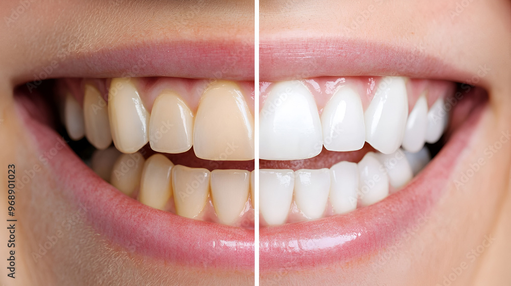 Dental before and after teeth job scaling and cleaning teeth picture ...