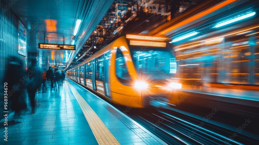 AI-enhanced smart public transportation hubs optimizing commuter flow ...