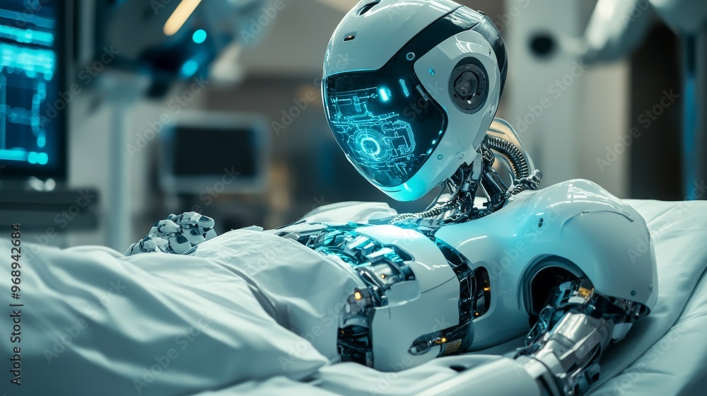 AI-enhanced surgical robots performing non-invasive procedures with ...