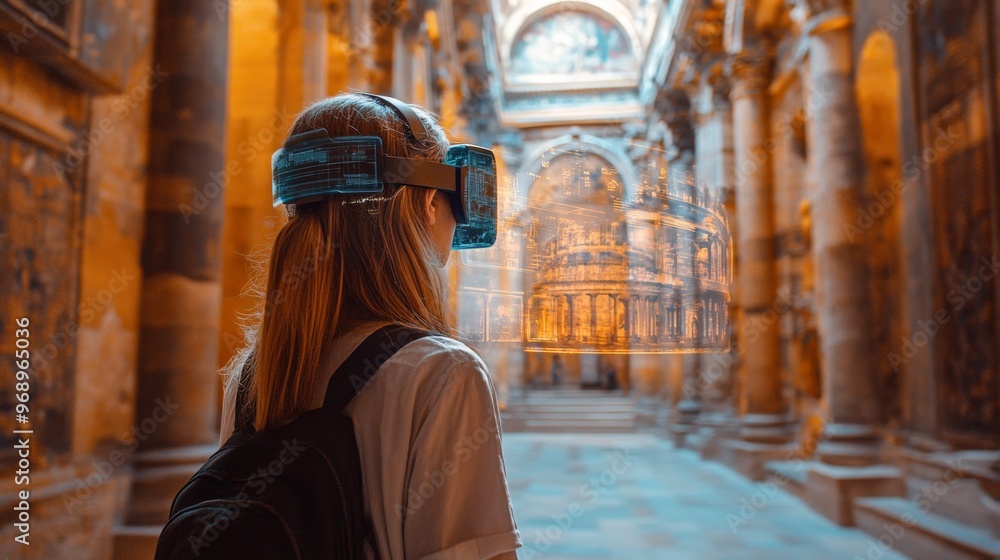 AI-Enhanced Virtual Tour Guides for Historical Sites: Tourists using AR ...