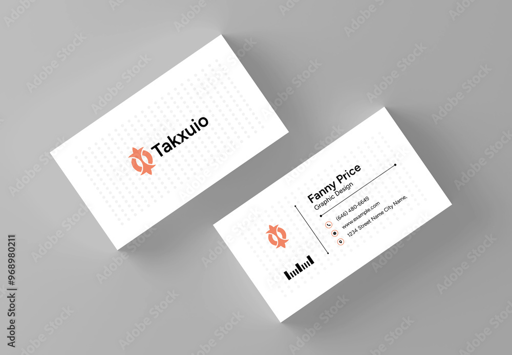 Business Card Layout Stock Template | Adobe Stock