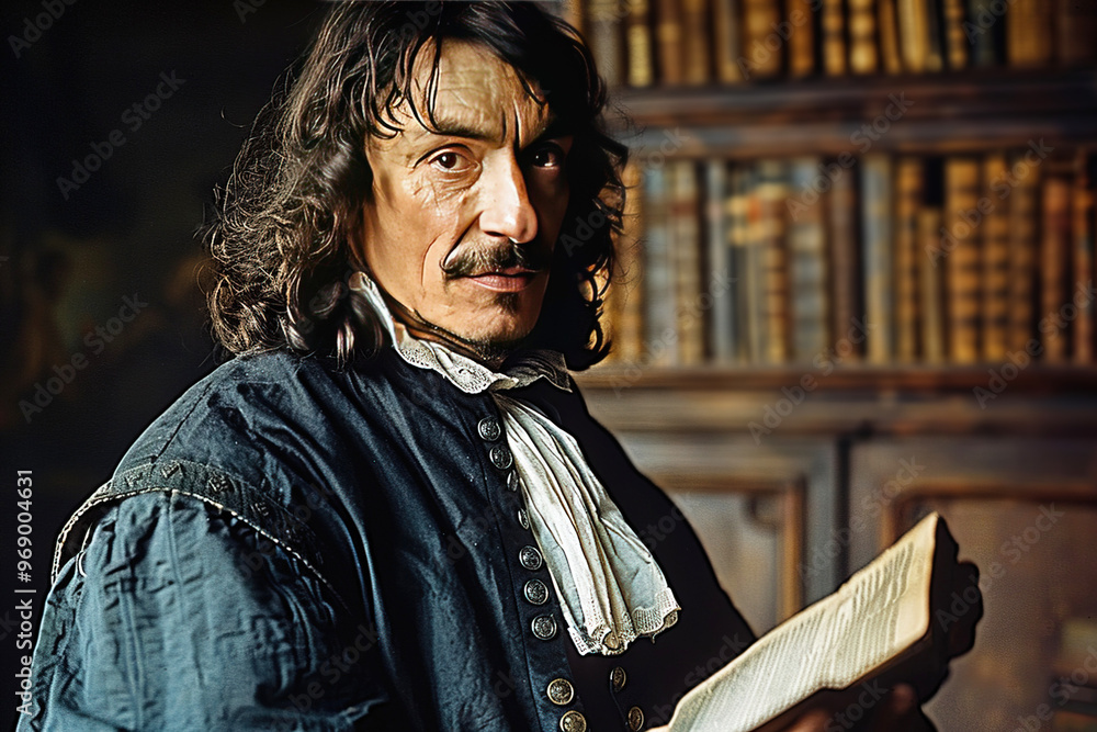 Rene Descartes, French philosopher, mathematician, author of the ...