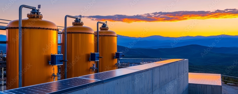 Decentralized water treatment, solar power, remote location, community ...