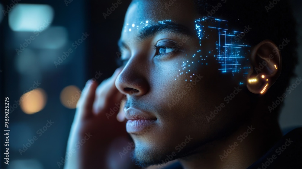 Futuristic AI-powered real-time language translation devices: A person ...