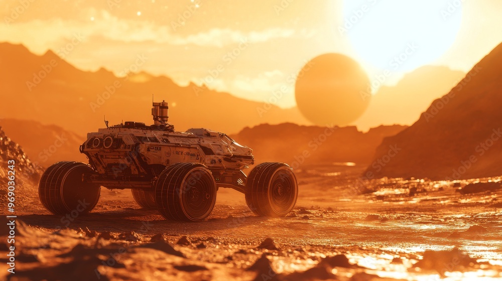 Autonomous AI-guided space exploration rovers: Rovers exploring distant ...