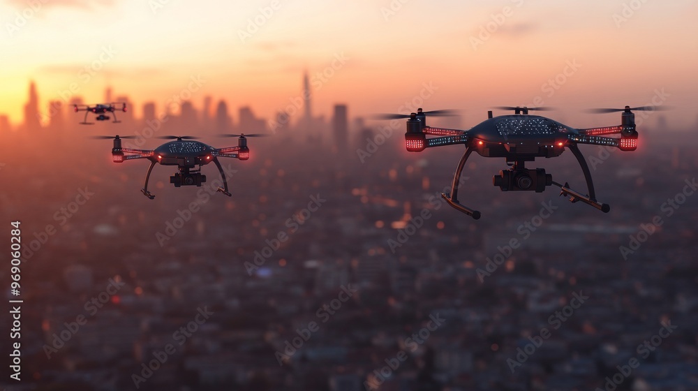 Autonomous Ai Powered Emergency Evacuation Drones Guiding People To Safety Drones Using Ai To