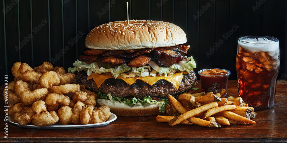 Supersized Spectacle: A supersized meal, complete with a super-sized ...