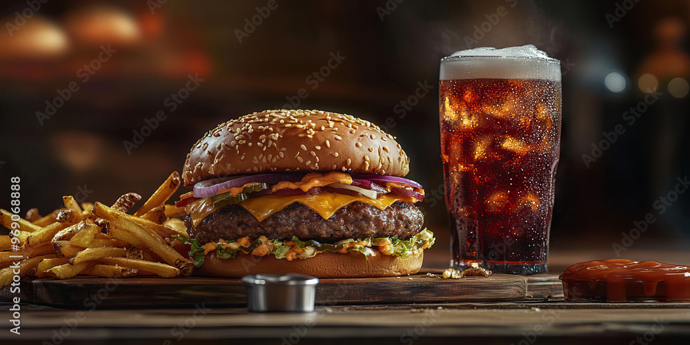 Supersized Spectacle: A supersized meal, complete with a super-sized ...