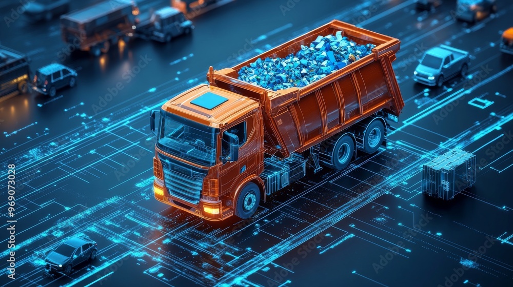 Autonomous AI-powered garbage trucks using real-time scanning to ...