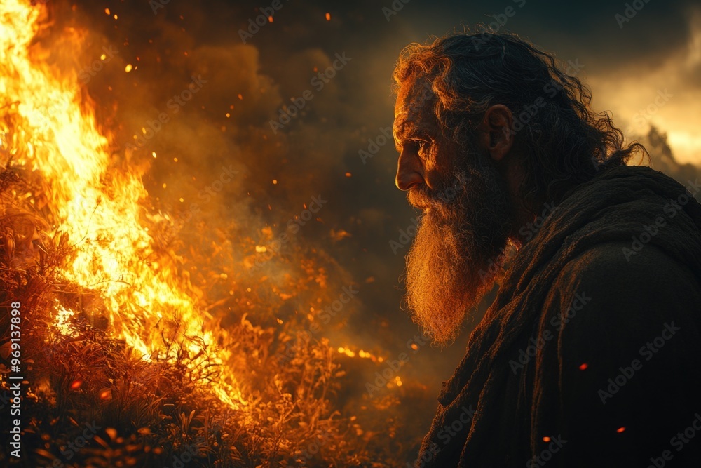 Moses and the Burning Bush: A Divine Encounter and Miraculous ...