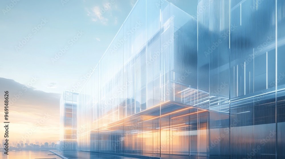 Futuristic AI-controlled building facades that adjust for sunlight and ...