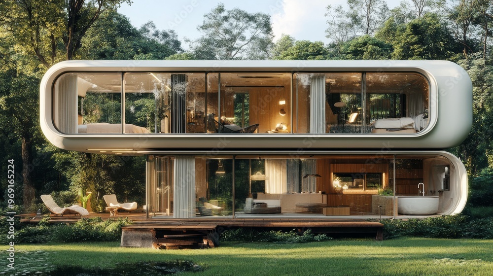 Futuristic AI-controlled modular homes adapting to family needs: A ...