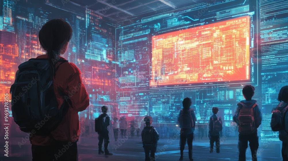 Futuristic AI-Controlled Smart School Campuses: Schools where AI ...