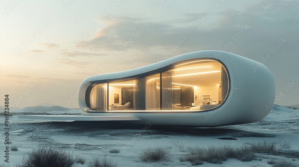 Futuristic Ai Driven Modular Home Designs Adapting To Different Environments Houses