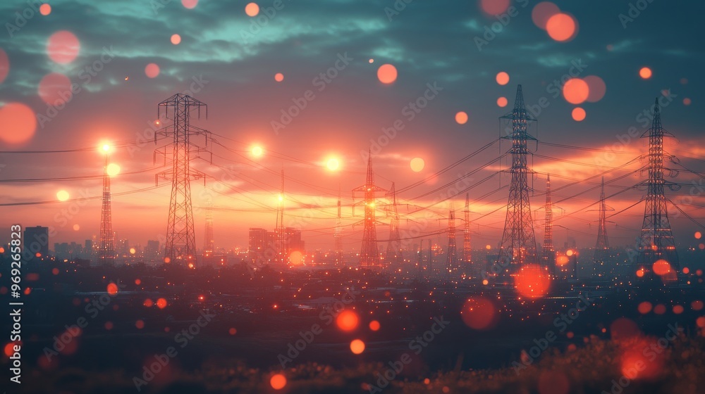 Futuristic AI-enhanced energy grids balancing renewable and non ...