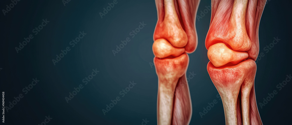 Explore a detailed infographic illustrating joint anatomy, focusing on ...