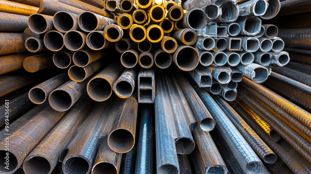 Steel tubes metal tube profiles calibers for construction structures ...