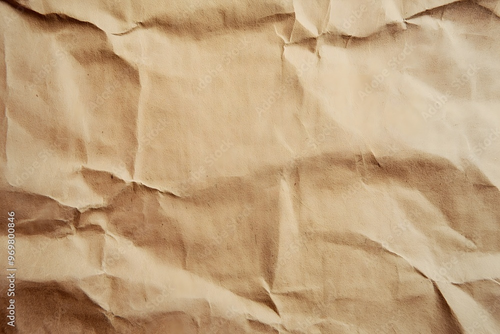 Blank Brown Paper Texture Background, Smooth, Slightly Aged With ...