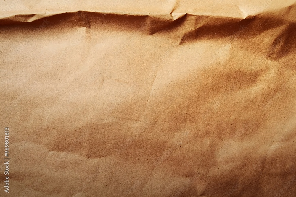 Blank Brown Paper Texture Background, Smooth, Slightly Aged With ...