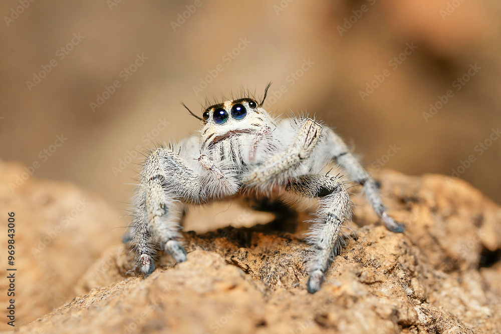 Hyllus diardi jumping spider, salticidae animal arachnid family jumping ...