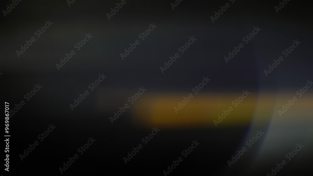 Cinematic anamorphic lens flares with vivid light streaks and ...
